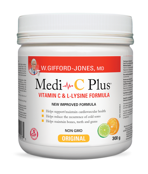 Medi-C Plus Vitamin C & L-Lysine Formula Original 300g – Don Valley ...